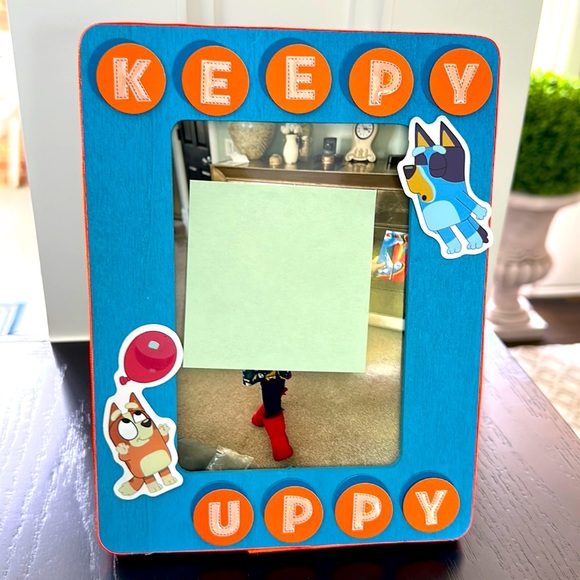 Accents | Bluey And Bingo Keepy Uppy Frame | Poshmark